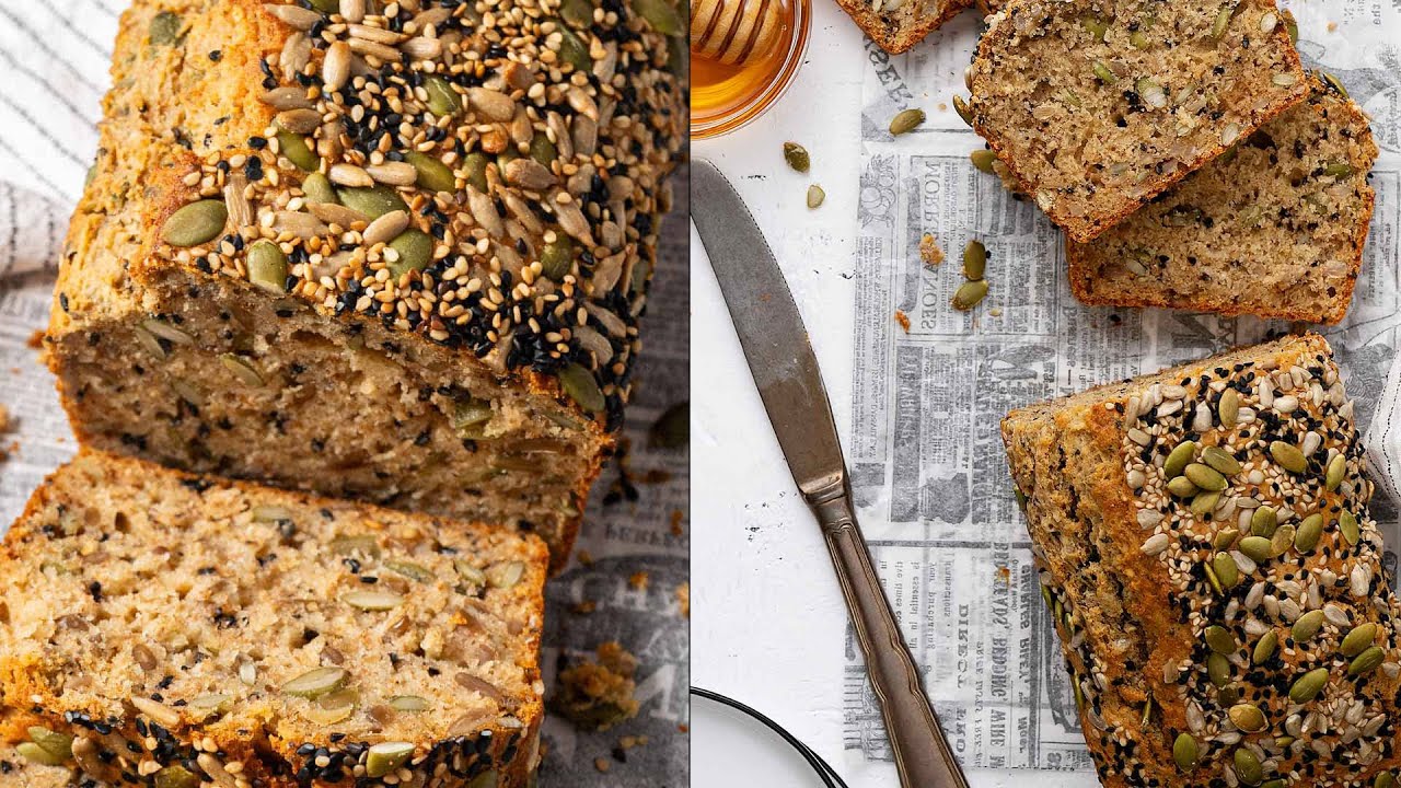 No Knead Multi Seed Bread - Dining and Cooking