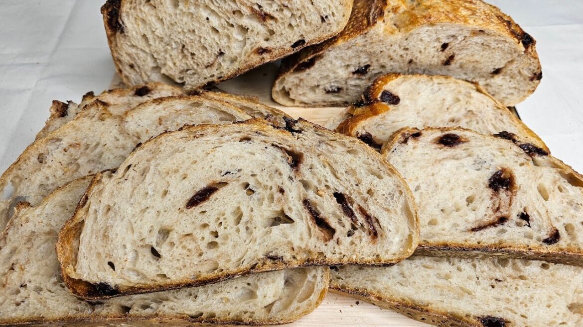 Sourdough bread with cherry flavor and porous and soft texture - Dining ...