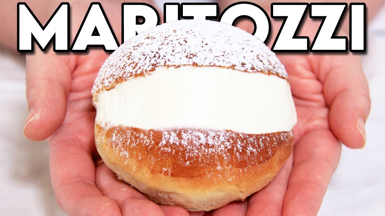 Maritozzi - Italian Sweet Cream Buns - Dining and Cooking