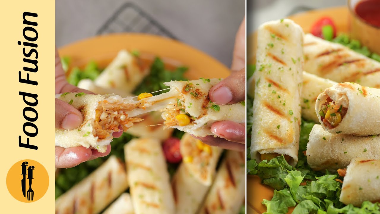 Cheesy Chicken Bread Roll - Ramadan Special Recipe by Food Fusion - Dining and Cooking