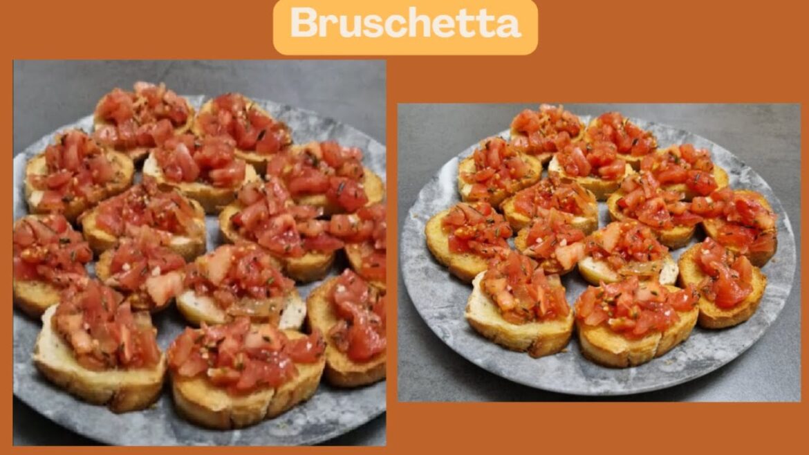 Bruschetta - simple recipe - Dining and Cooking