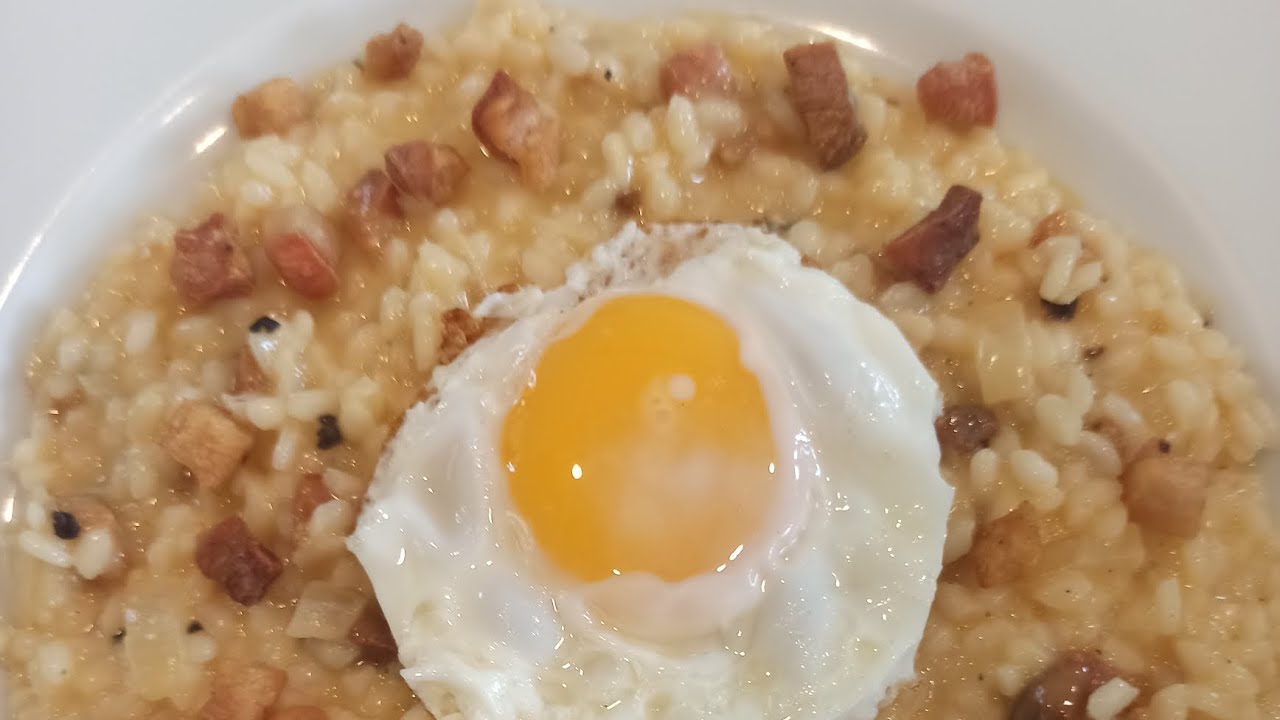 HOW ABOUT RISOTTO ALLA CA CARBONARA? Just as delicious as the ...