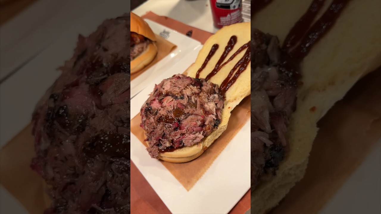 The CHICHARRON & BRISKET SANDWICH from Bark BBQ in Brooklyn, NYC’s Time ...