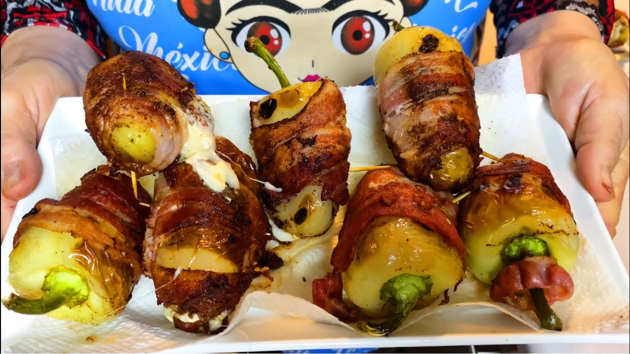 TORITOS | Bacon Wrapped Peppers Stuffed w/ Shrimp & Cheese - Dining and ...