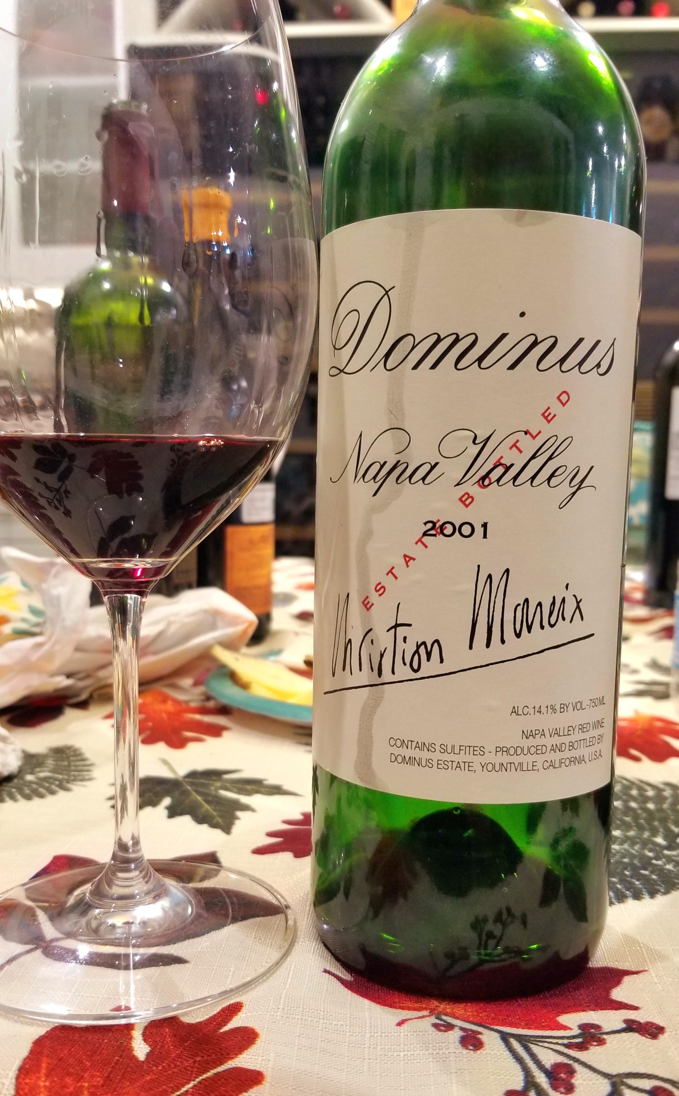 Dominus Estate Napa Valley Red 2001 - Dining and Cooking