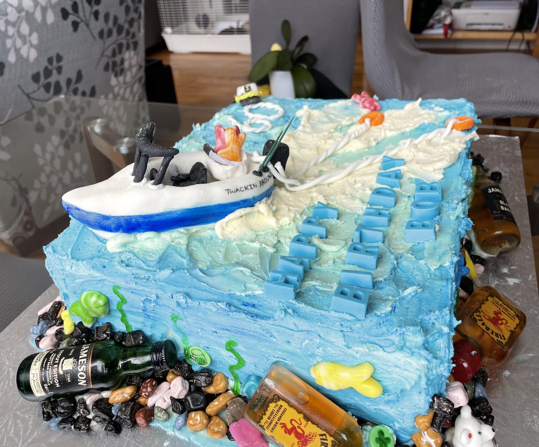 Boating Cake - Dining and Cooking