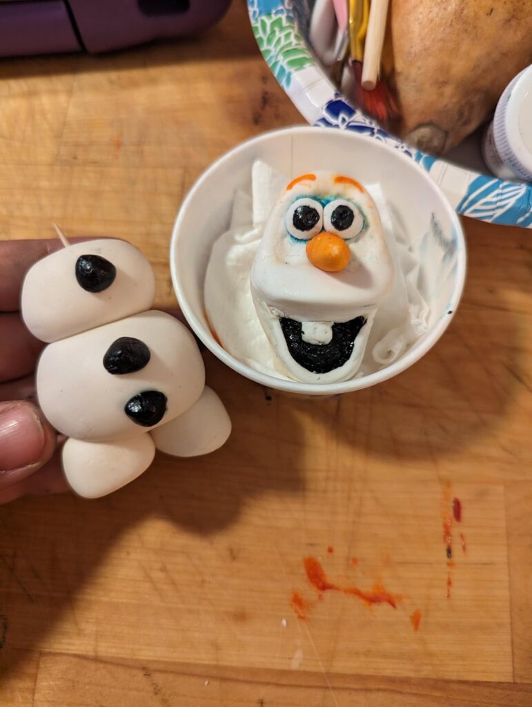 My Olaf looks off. He's Oloff... Any tips to smooth him out? - Dining ...