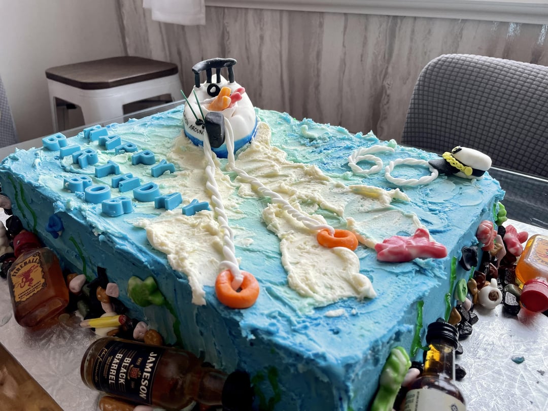 Boating Cake - Dining and Cooking