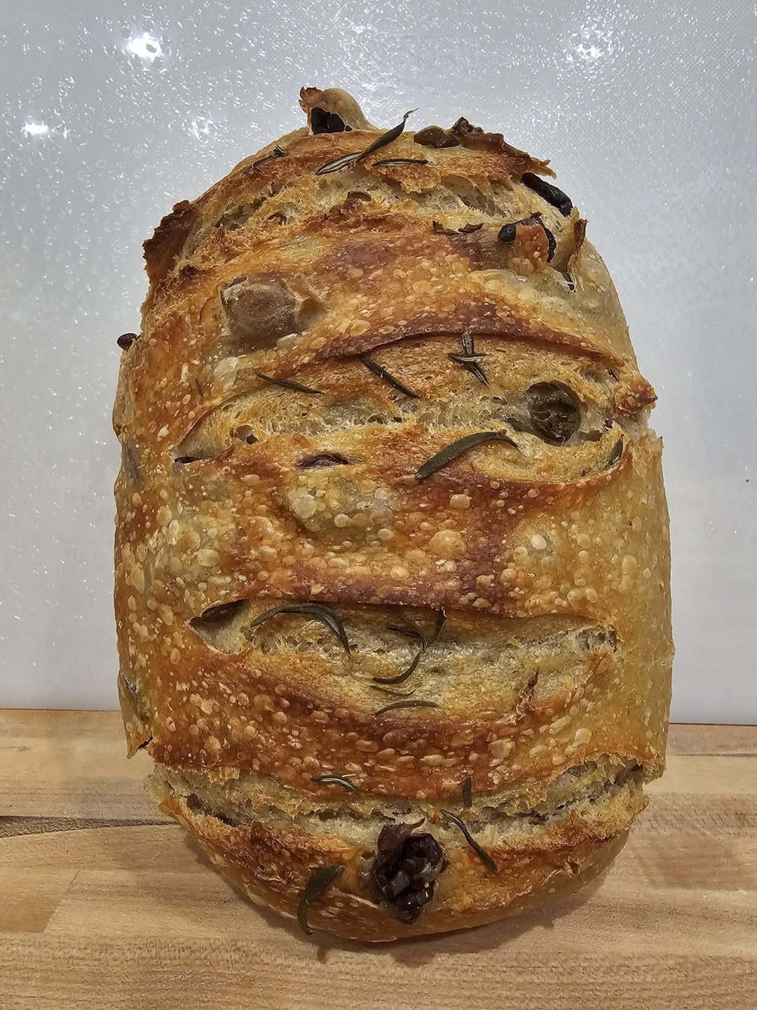 Roasted garlic & rosemary sourdough - Dining and Cooking