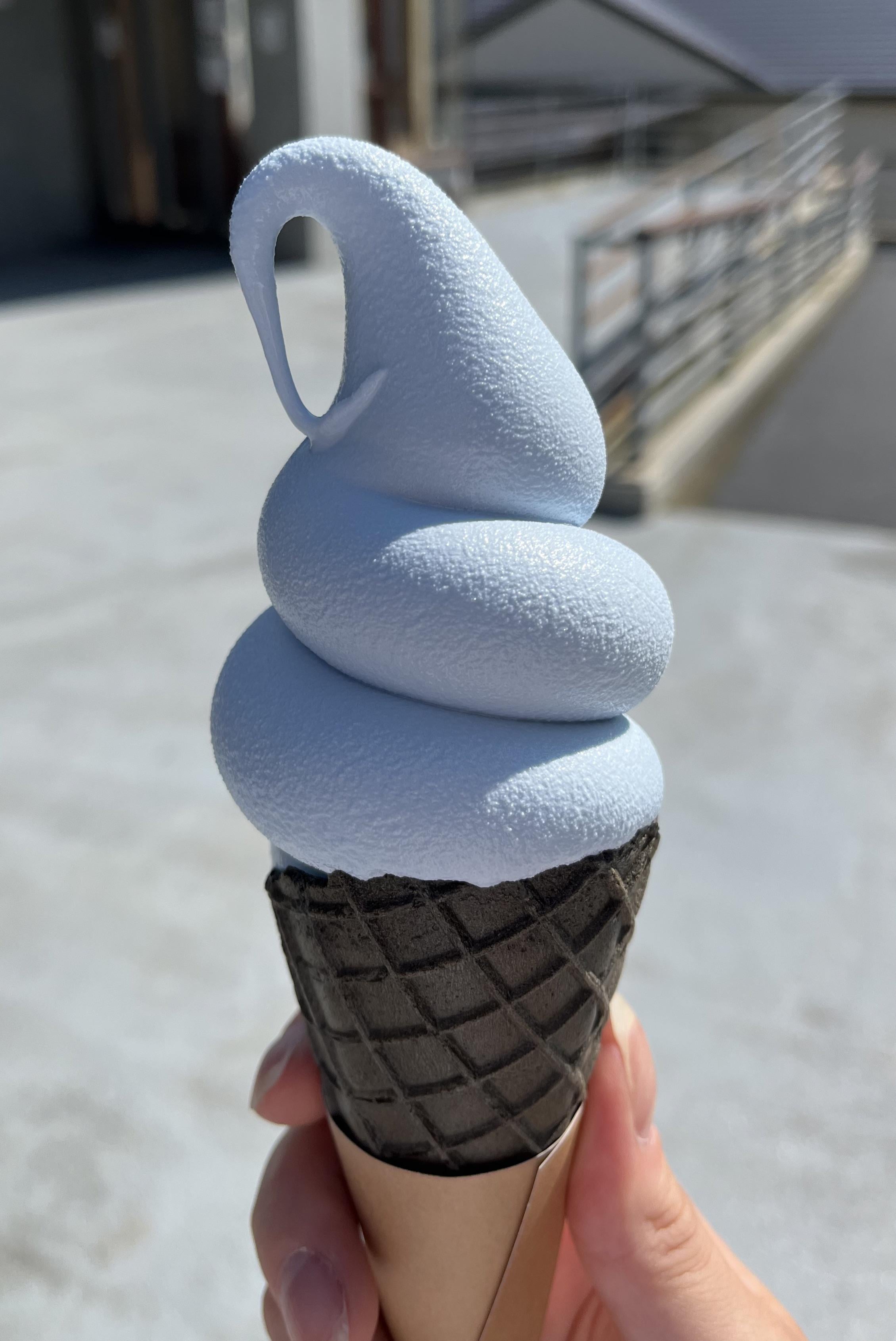 Japanese Blue Pond ice cream - Dining and Cooking