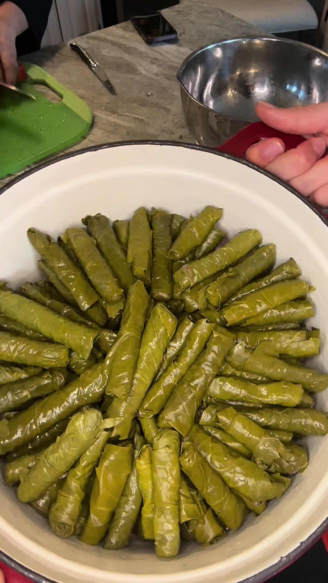 Homemade Grape Leaves - Dining and Cooking