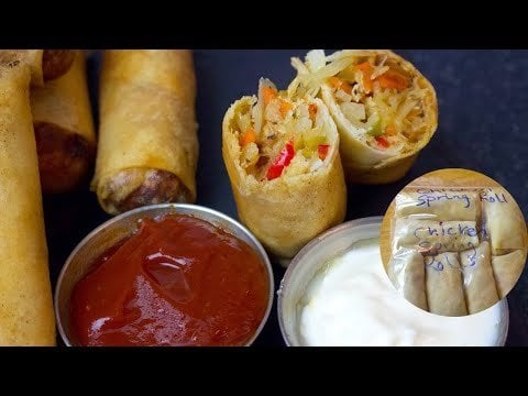 Special Chicken Spring Rolls || Chicken Spring Rolls Recipe Pakistani ...