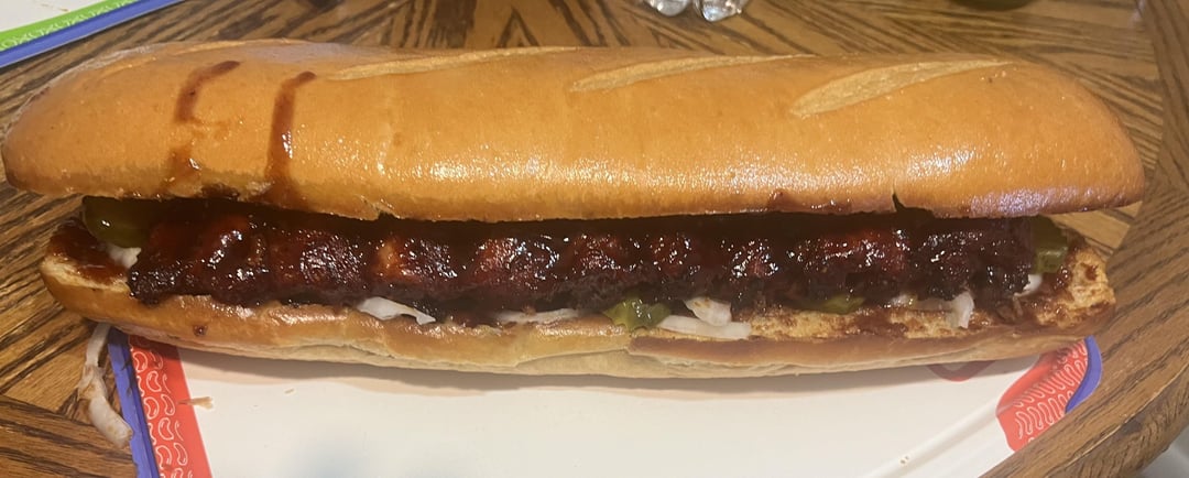 Homemade McDonald’s “McRib” Sammich - Dining and Cooking