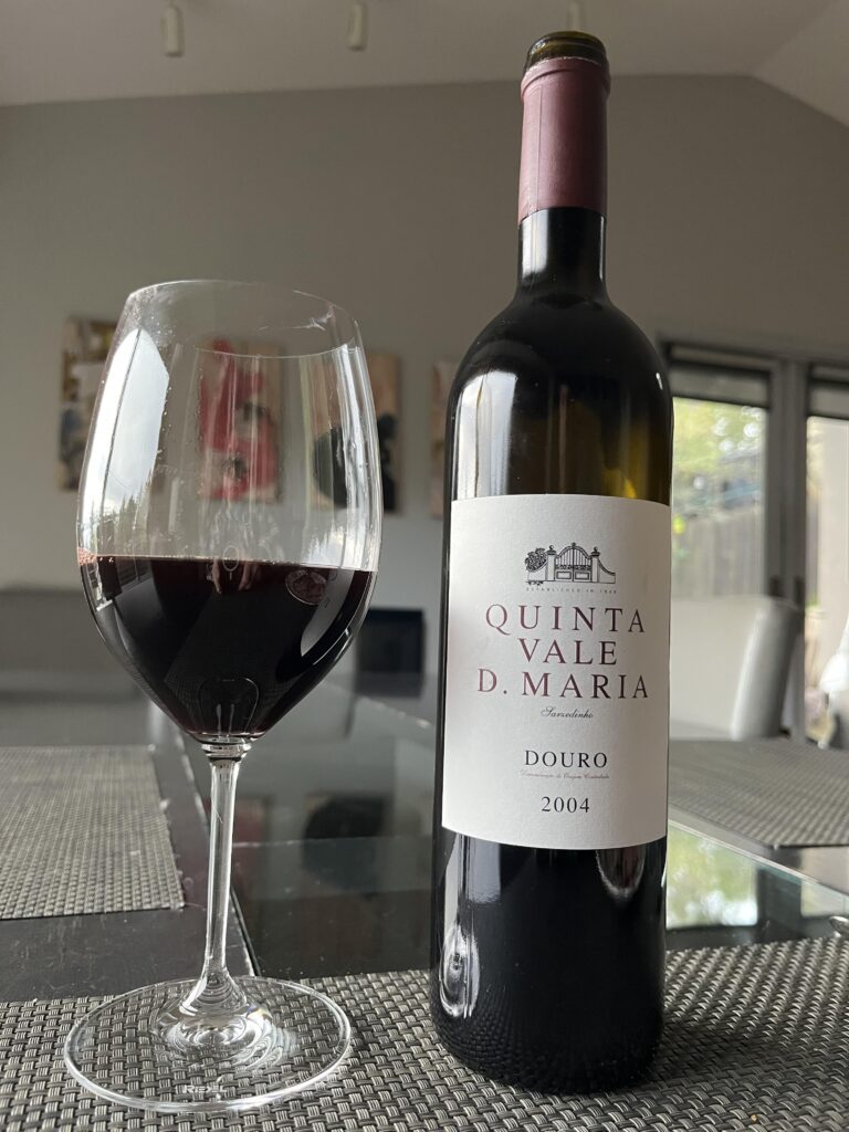 Quinta Vale D. Maria, Douro Vinho Tinto, 2004 - Dining and Cooking