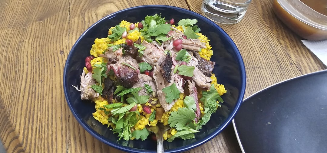 Smoked a Lamb Leg for Wife's Birthday- Smoked Lamb Biryani - Dining and ...