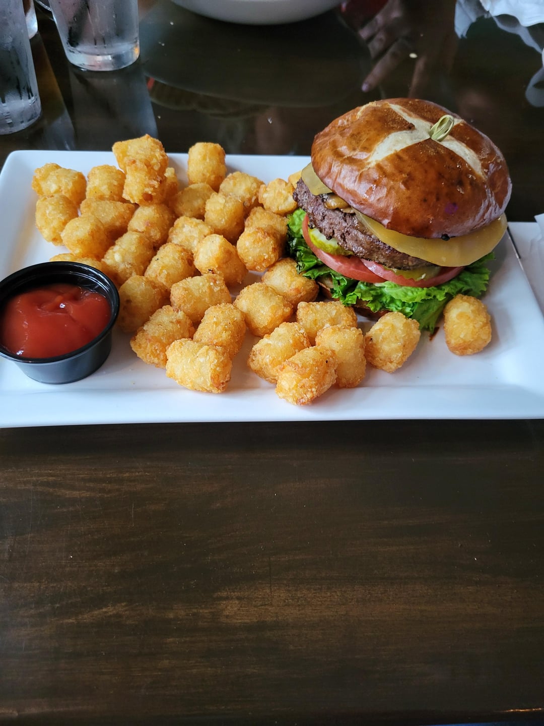 Local pub has great burgers. - Dining and Cooking