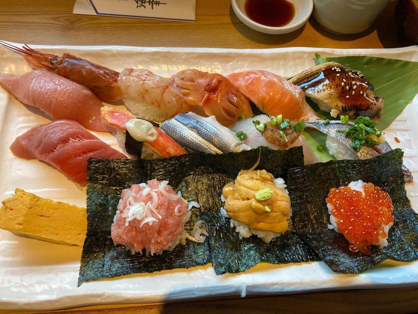 Tokyo sushi set from real sushi restaurant around $20 - Dining and Cooking