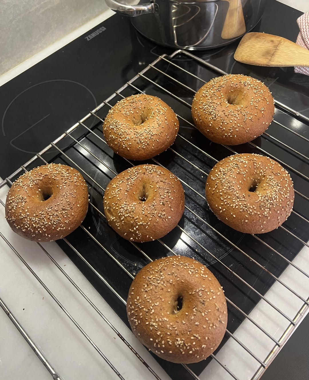 First time making bagles! - Dining and Cooking