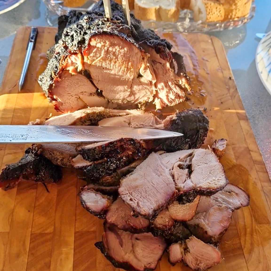 Spit roasted Pork. - Dining and Cooking