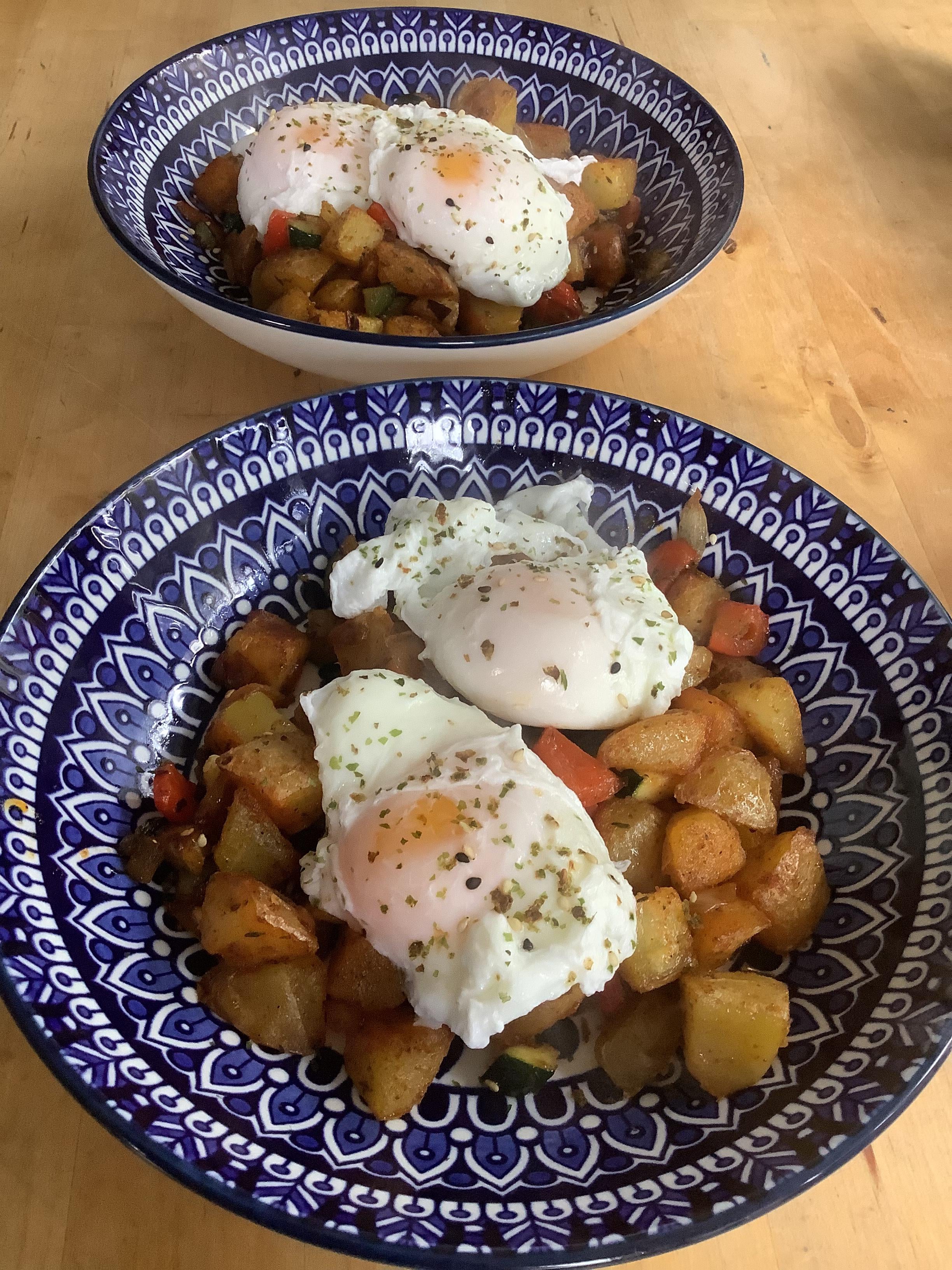 Anniversary breakfast hash. - Dining and Cooking