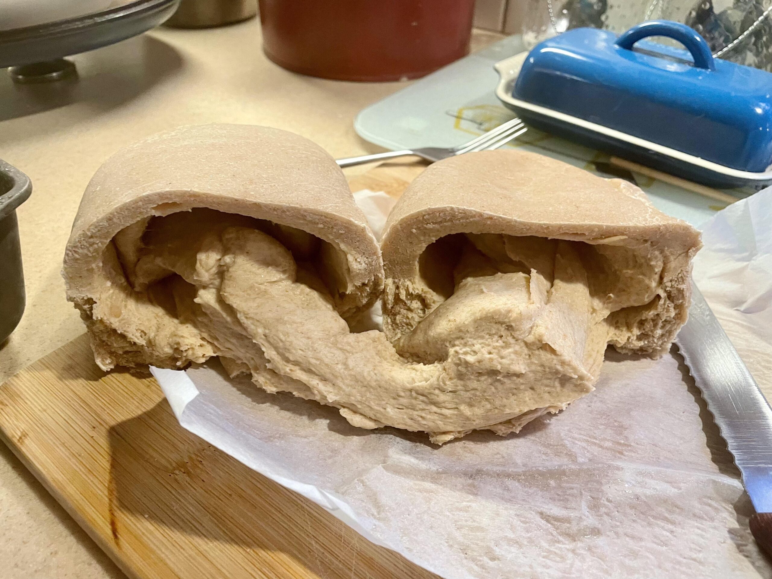 Hey, so long time baker first time poster, I tried to bake a loaf of ...