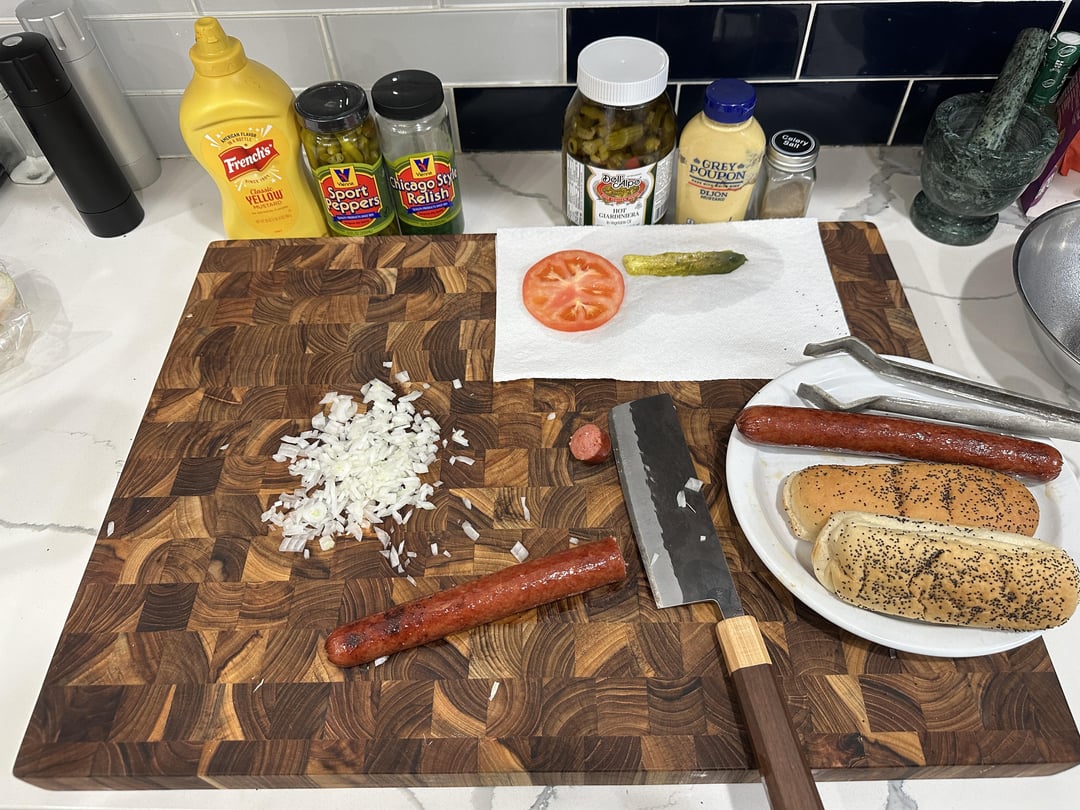 [homemade] dogs - Dining and Cooking