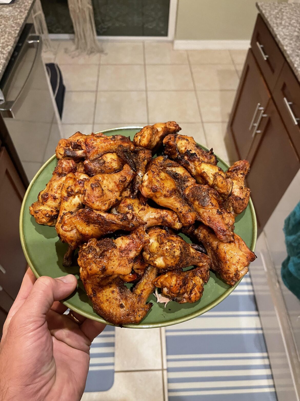 Wings on the Pit Boss - Dining and Cooking
