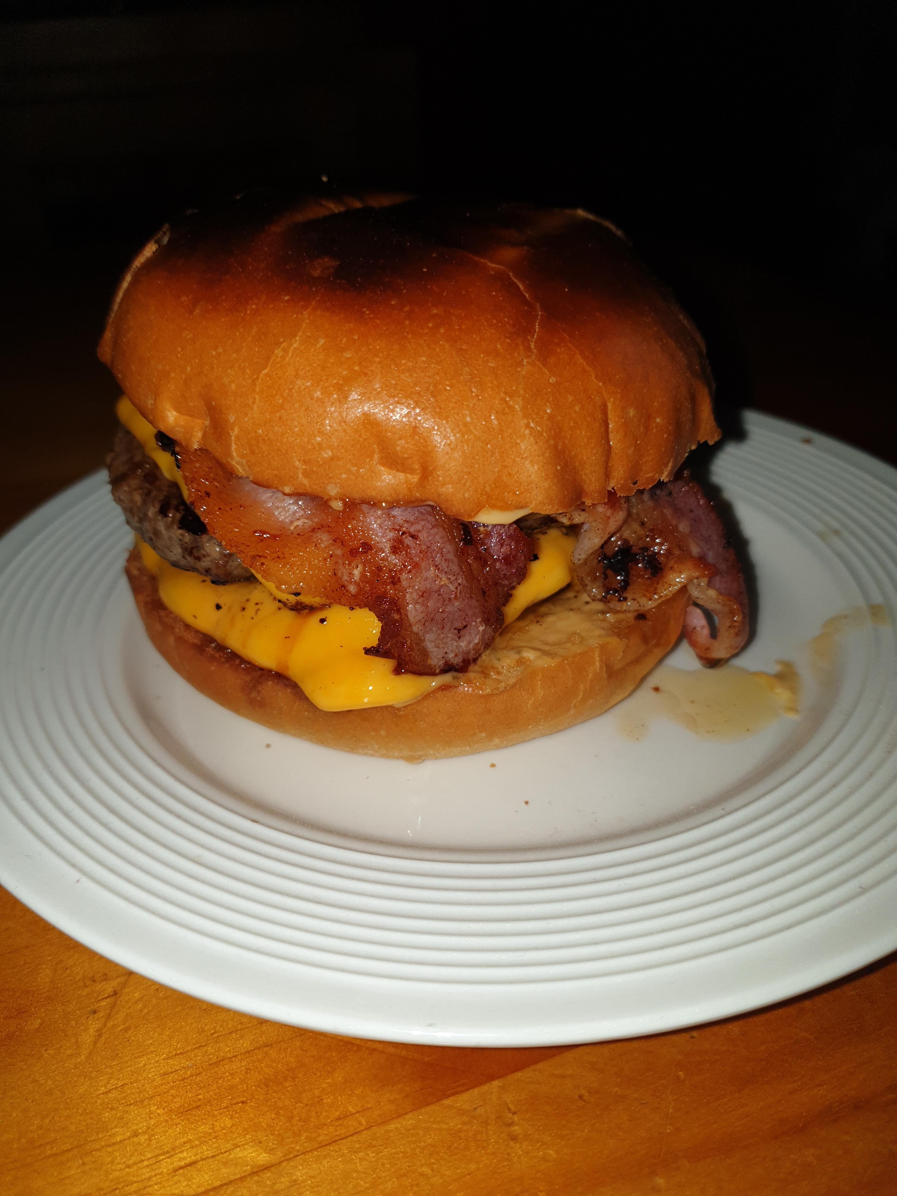 Nothing better than a greasy double patty, double cheese and double ...