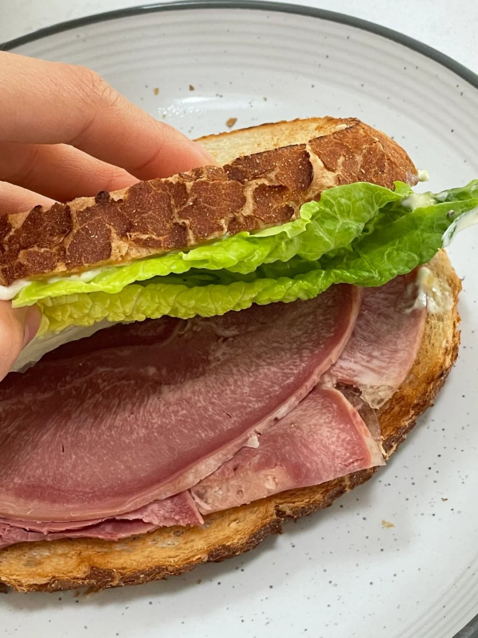 Good morning lol, got some lunch meat sandwiches ready for breakfast ...