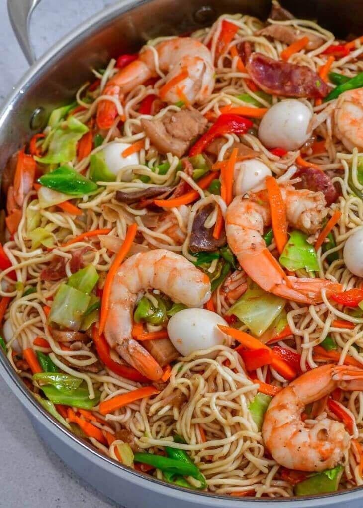 Filipino style pancit canton - Dining and Cooking