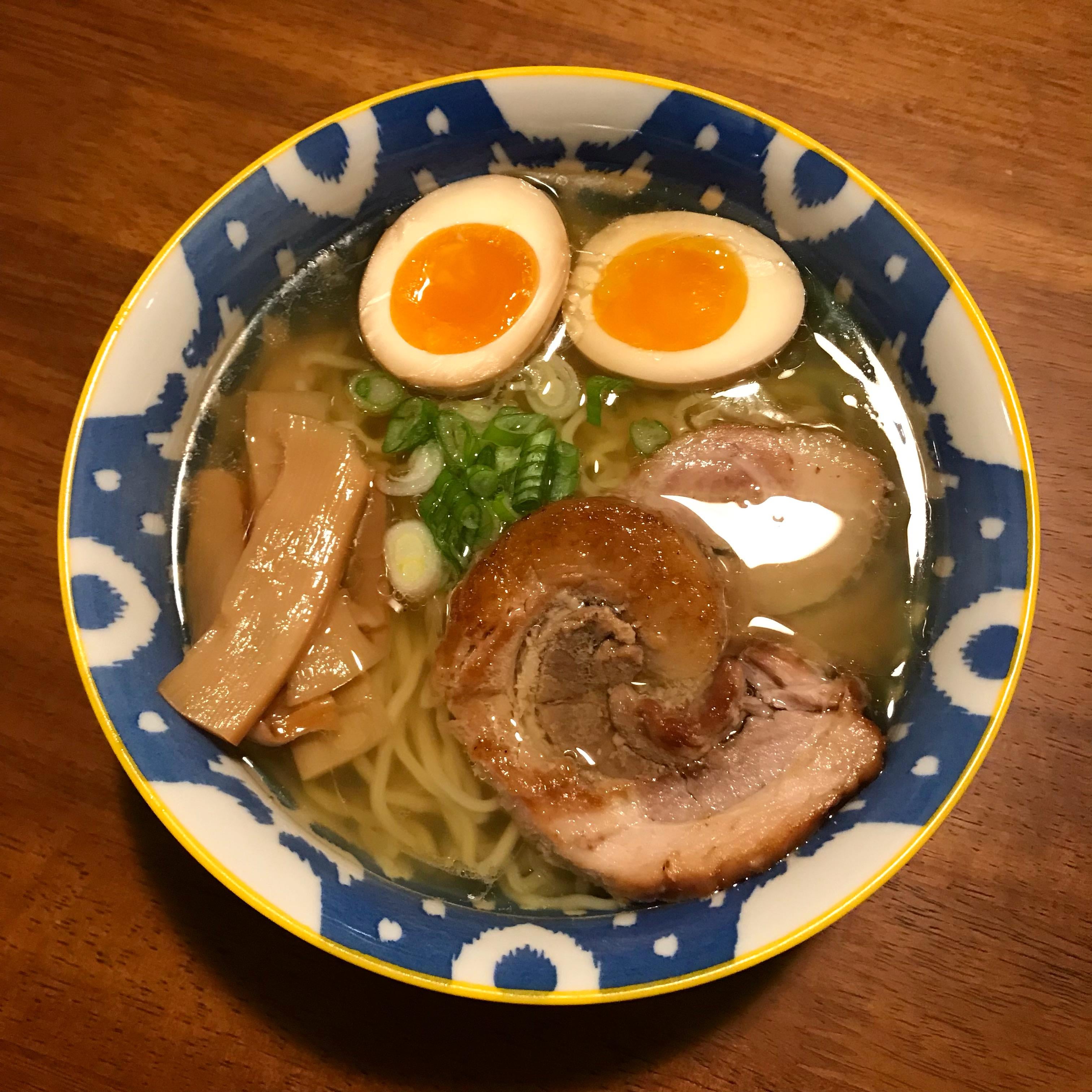 Homemade Shio Chicken Ramen - Dining and Cooking