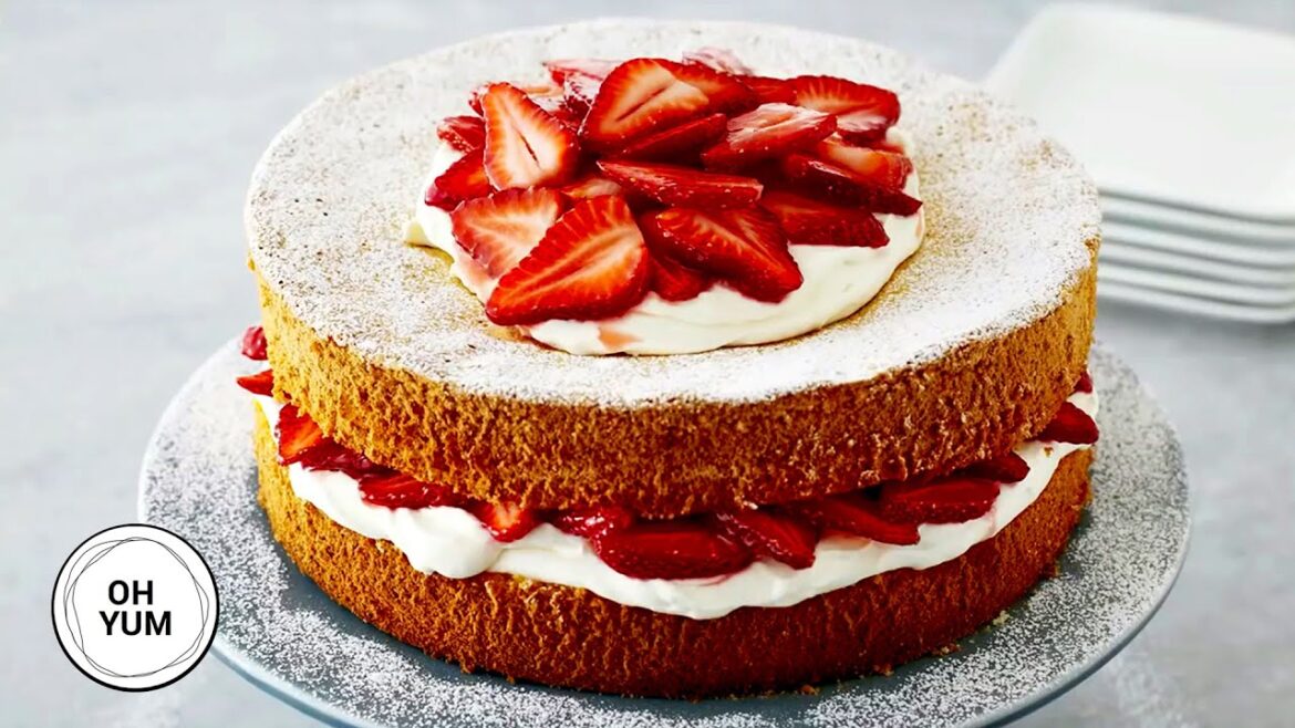 Professional Baker Teaches You How To Make SPONGE CAKE! - Dining and ...