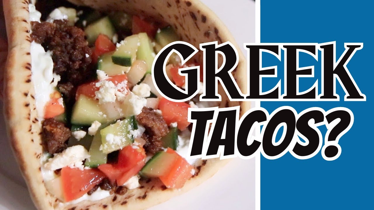 GREEK TACOS? | MUST TRY SANDWICH RECIPE! - Dining and Cooking