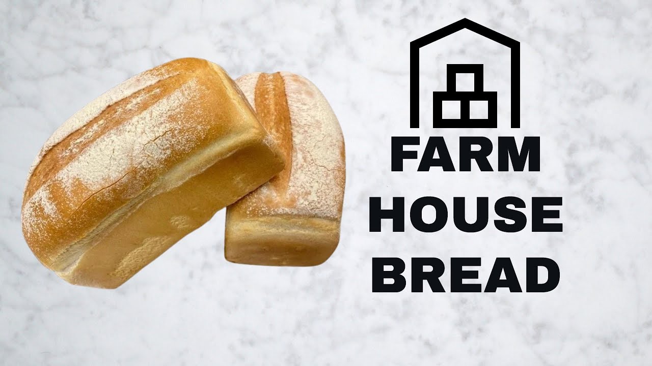 Easy Farmhouse White Sandwich Bread Recipe: Crispy Outside, Buttery ...