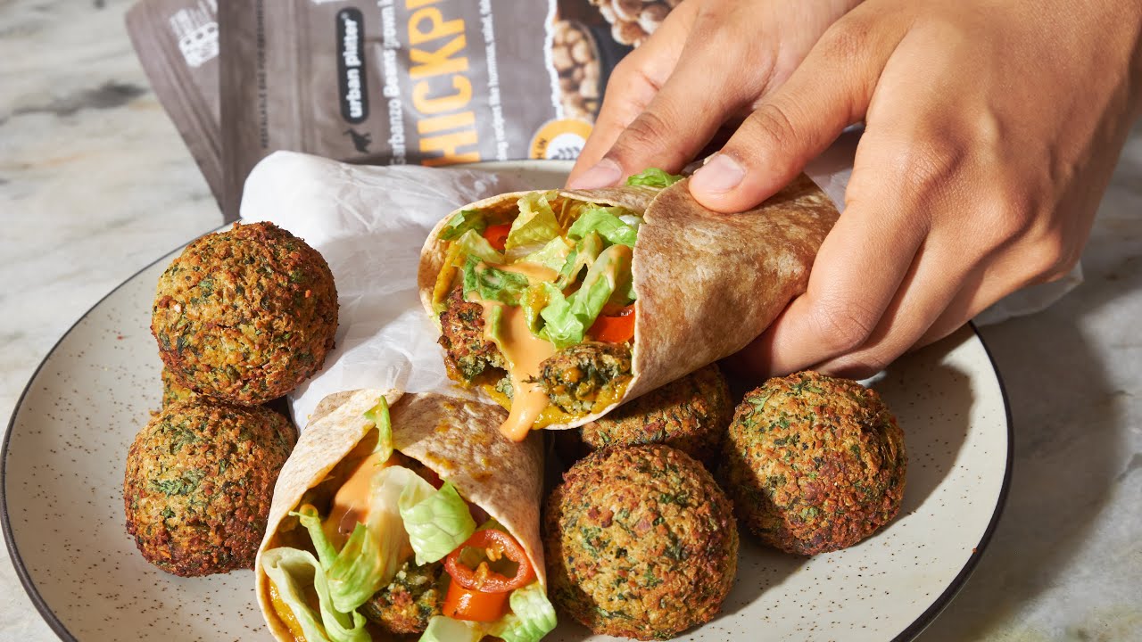 Urban Platter Falafel Wrap | Lebanese Falafel Recipe | Homemade Recipe ...