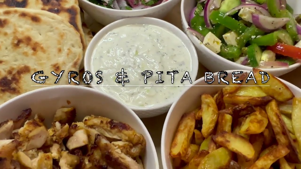 Greek Food Adventure- How to Make Homemade Gyros & Pita Bread. - Dining ...