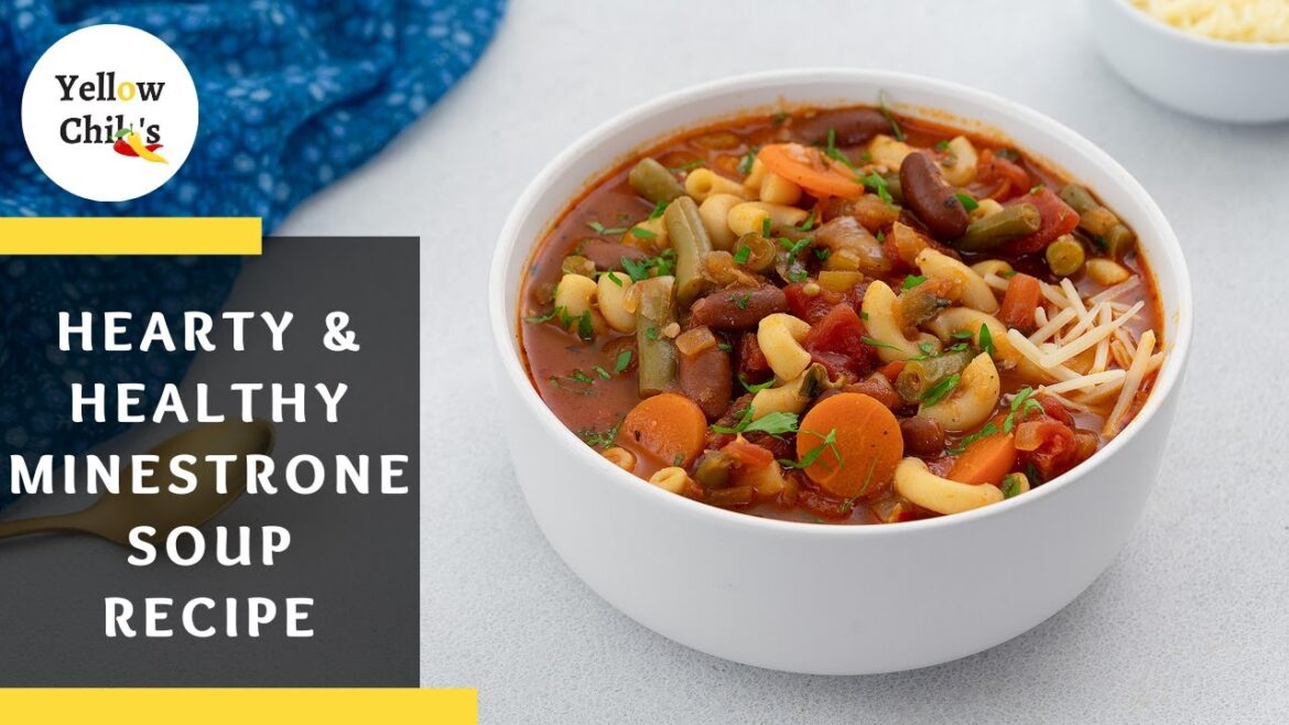 Easy & Healthy Minestrone Soup Recipe (Step-by-Step!) - Dining and Cooking