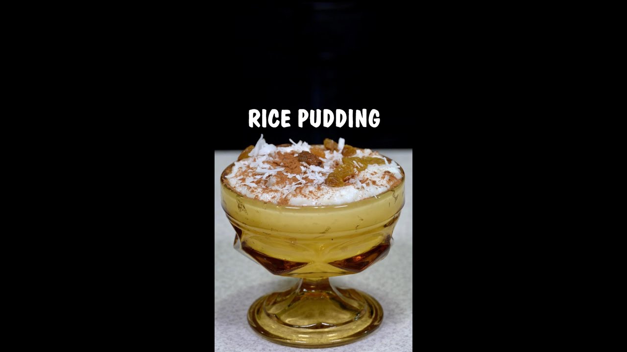 Egyptian Rice Pudding Recipe | أرز باللبن - Dining and Cooking