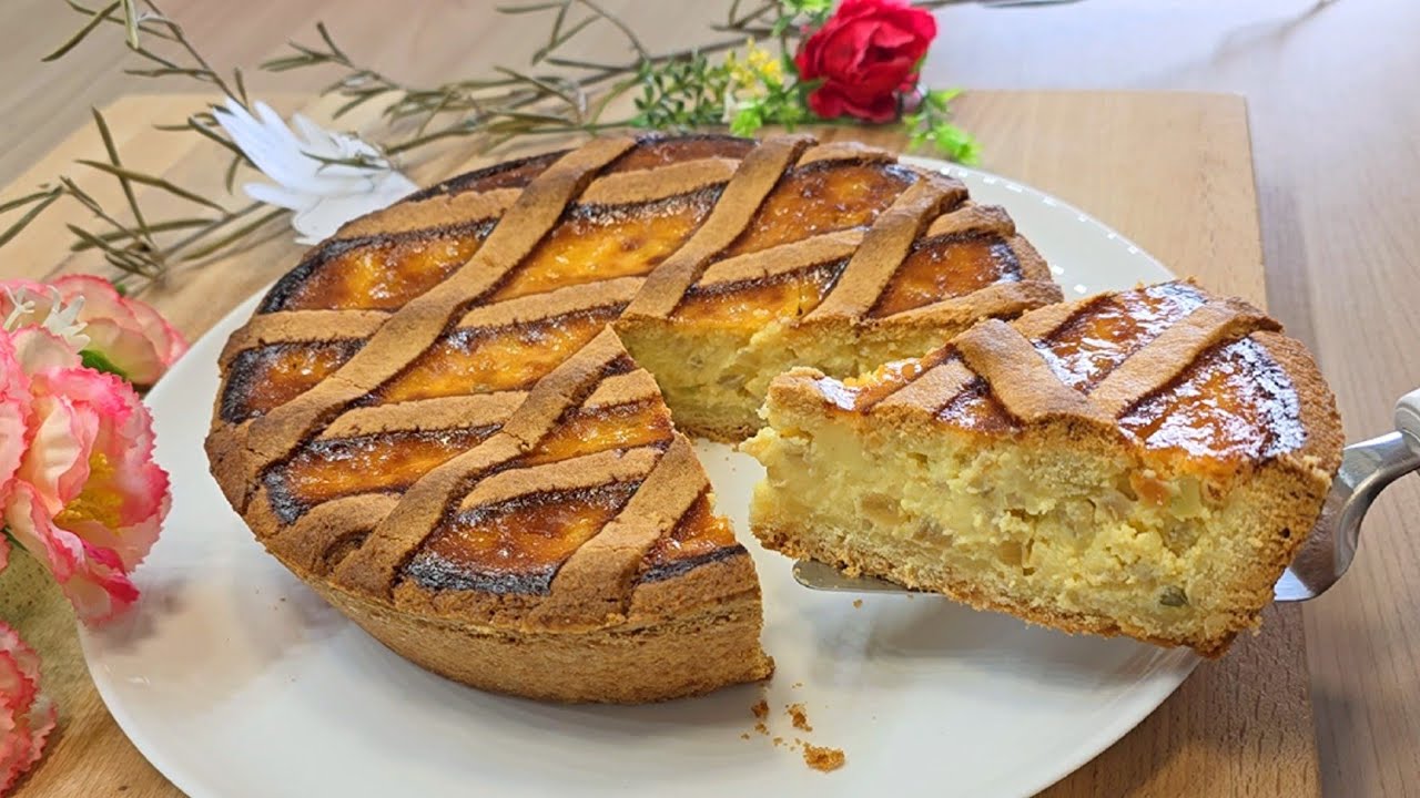 PASTIERA NAPOLETANA RICETTA PERFETTA : SOFFICE PROFUMATA E DELIZIOSA ...