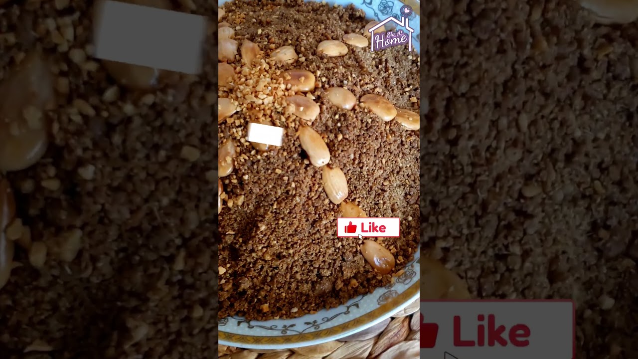 سلو مغربي Moroccan Sellou #shorts - Dining and Cooking