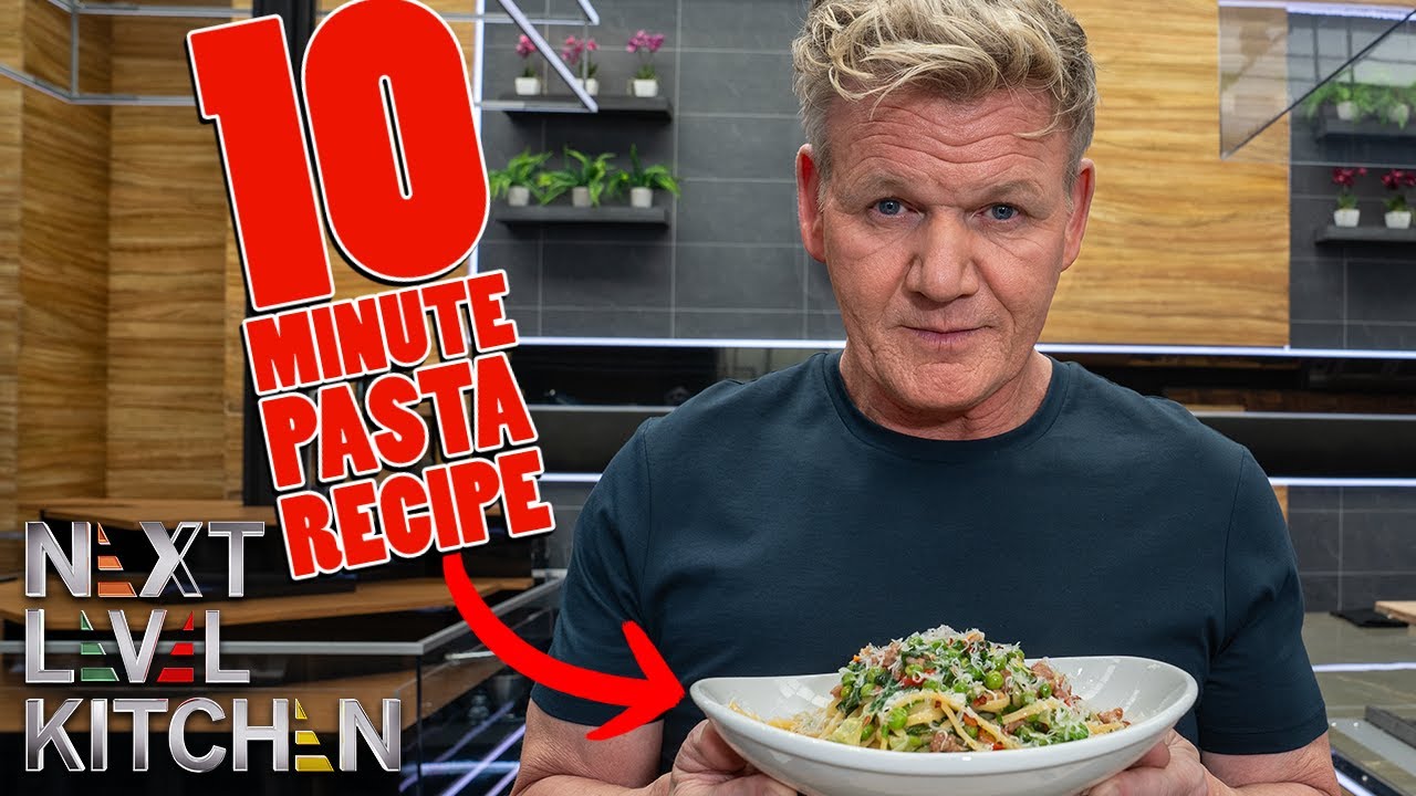 Gordon Ramsay Cooks Up a Simple and Easy Pasta Dish in Just 10 Minutes ...