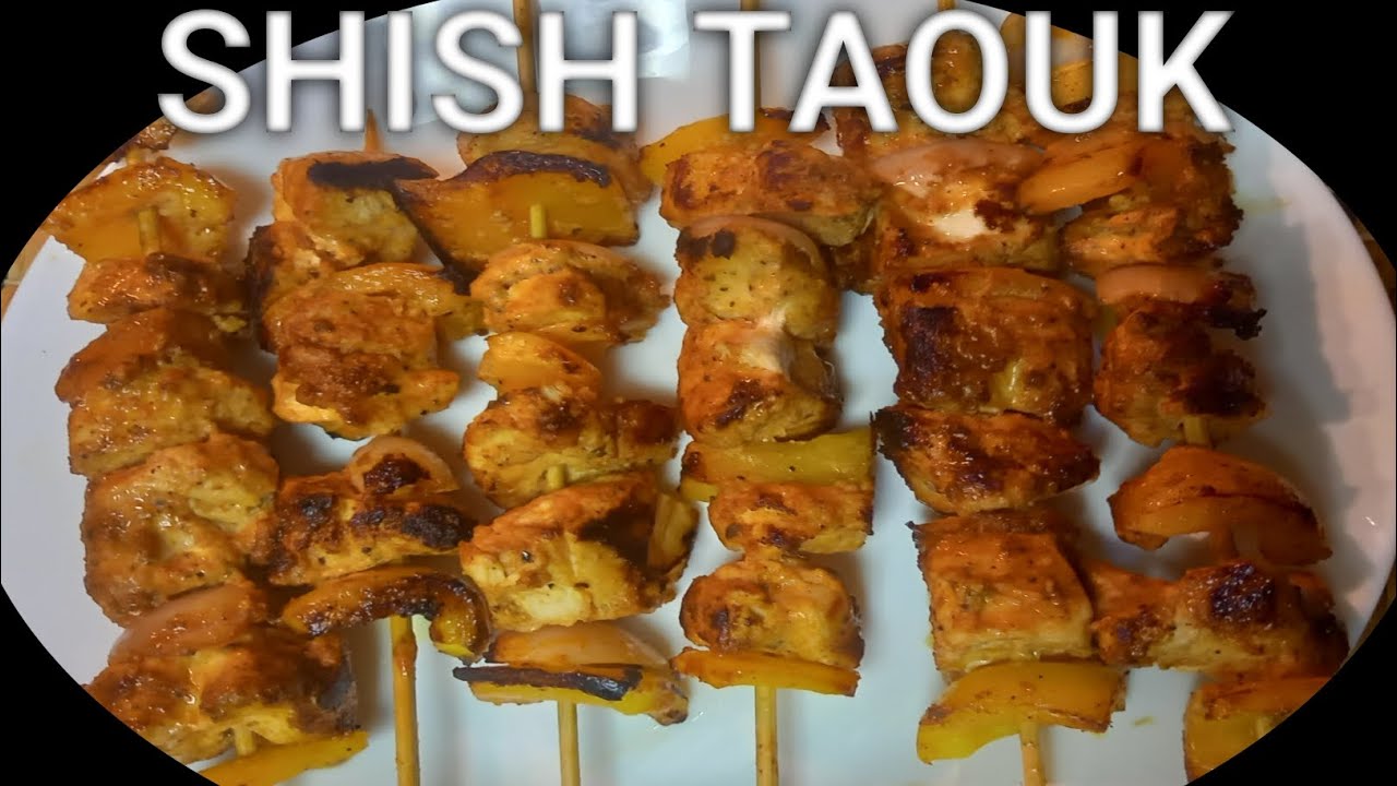 Shish Taouk|Shish Tawook Lebanese Chicken Skewers|Easy Shish Taouk by ...