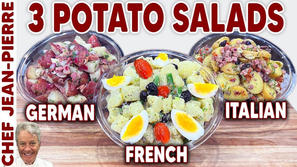 Potato Salad 3 Ways! | Chef Jean-Pierre - Dining and Cooking