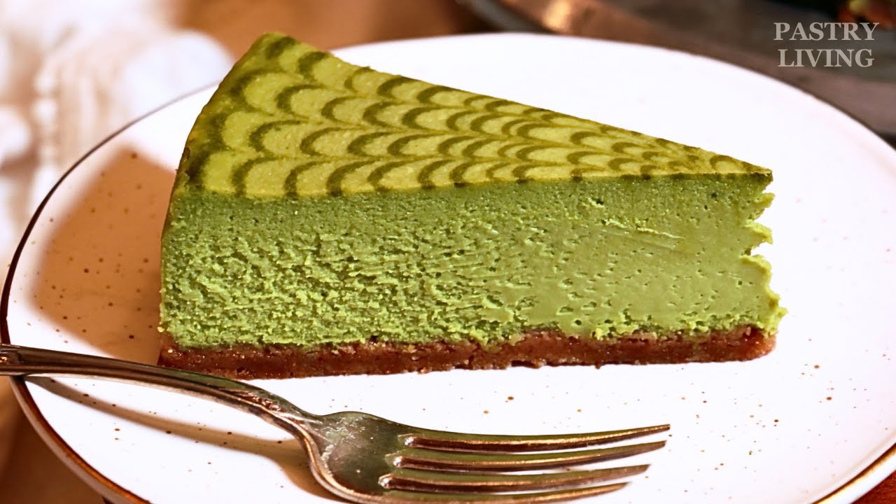 Matcha Green Tea Cheesecake Recipe (So Smooth & Creamy!) - Dining and Cooking
