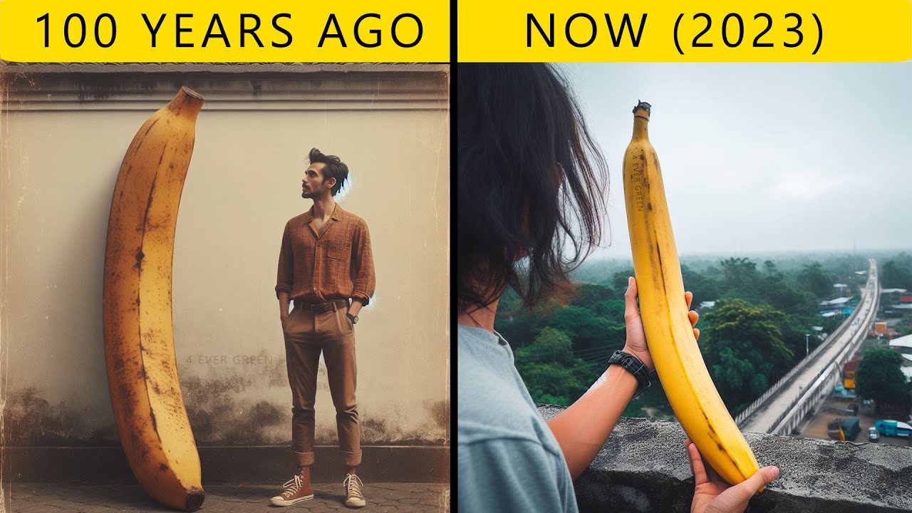 How We Changed Fruits In 100 Years - Then Vs Now - Dining and Cooking