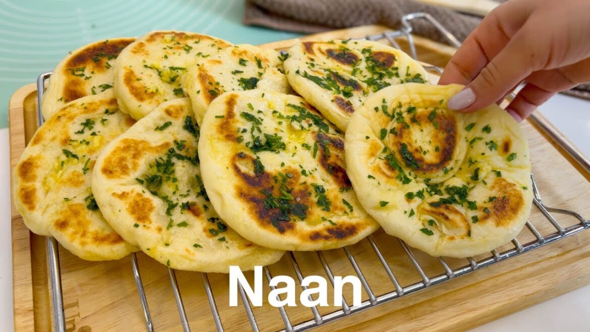 Homemade Garlic NAAN! Easy & Tasty. - Dining and Cooking