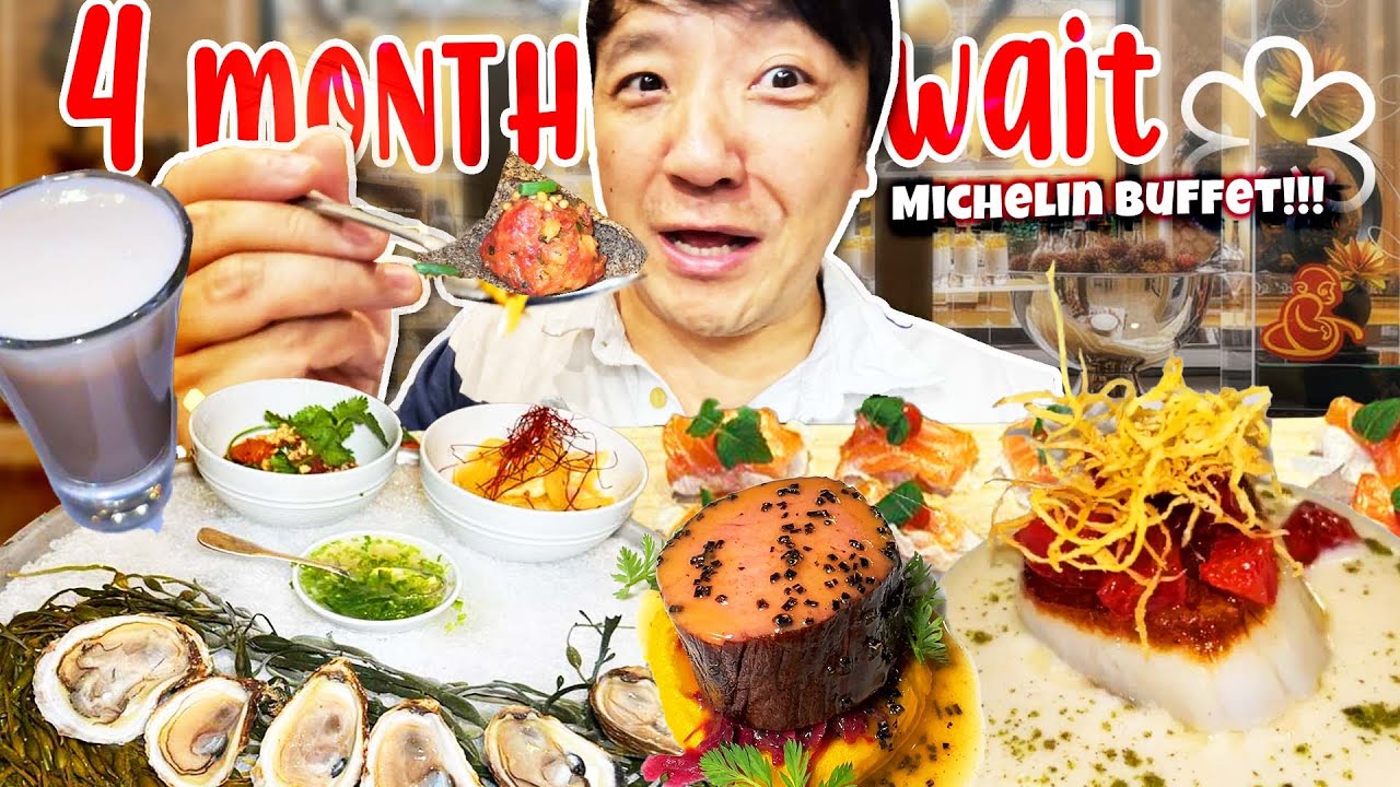 World's Only ALL YOU CAN EAT 1 Michelin Star Restaurant with a FOUR ...