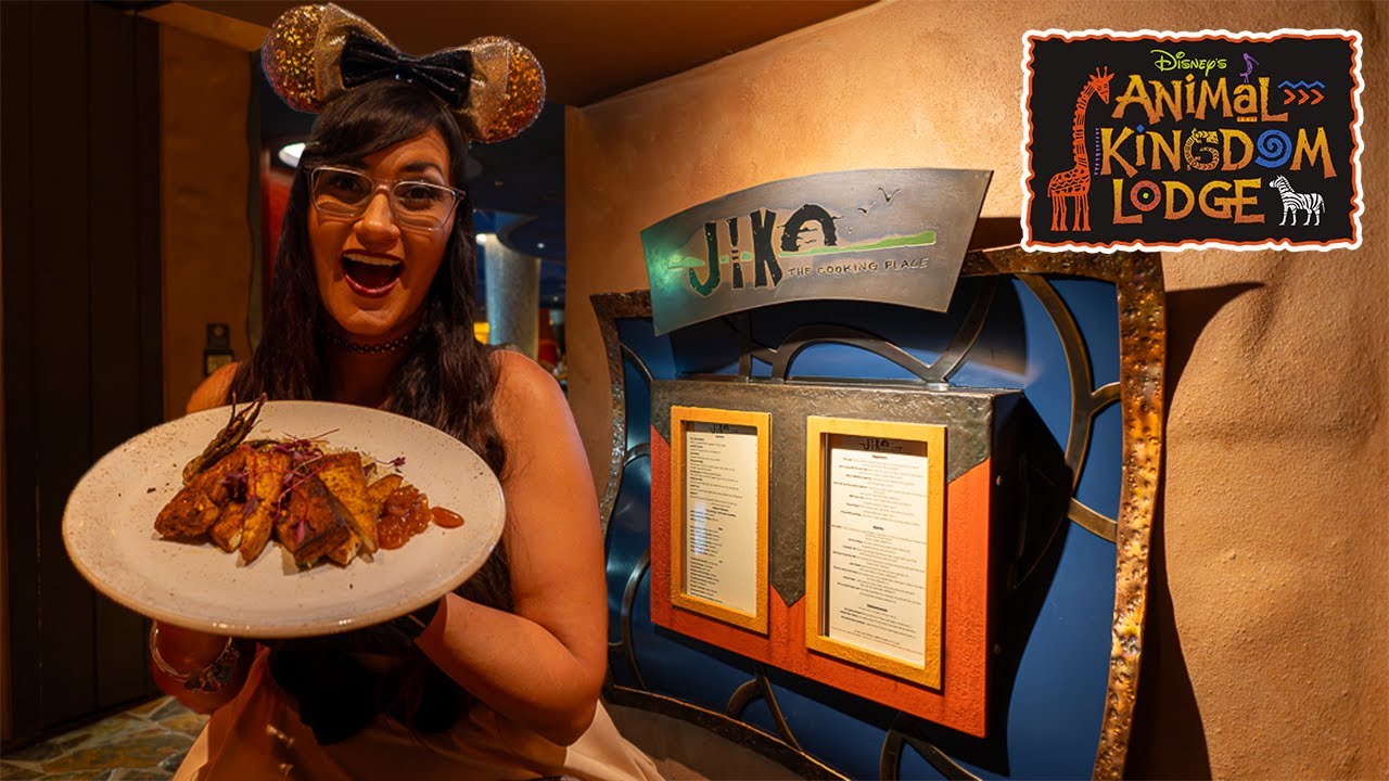Jiko NEW MENU cooking ♨️ Disney World Animal Kingdom Lodge food review ...