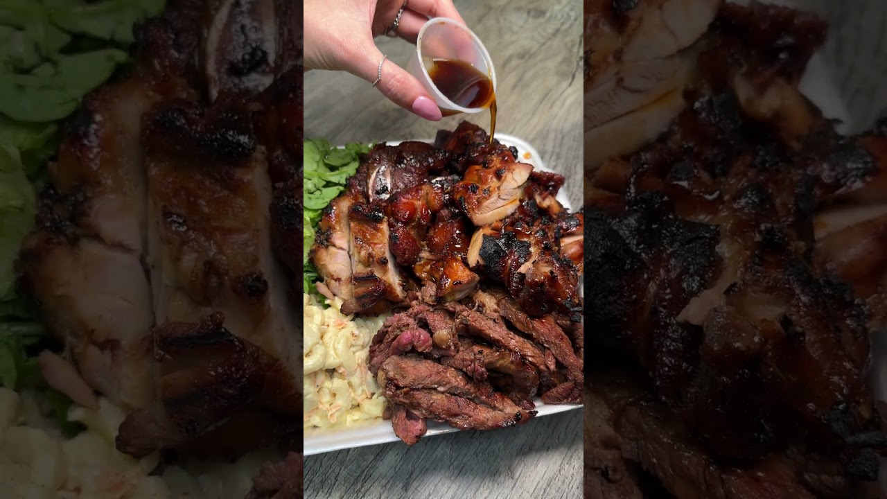 The BEST ISLAND MEATS! Teriyaki Steak & Chicken at Matiki Island BBQ ...