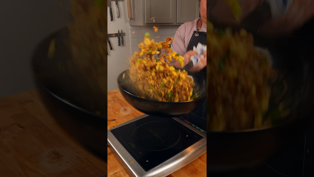 Korean Fried Chicken FRIED RICE - Dining and Cooking